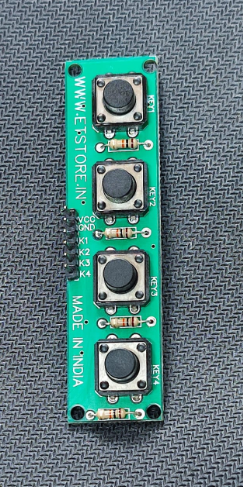 4 Key switch Module Keypad – Main Store