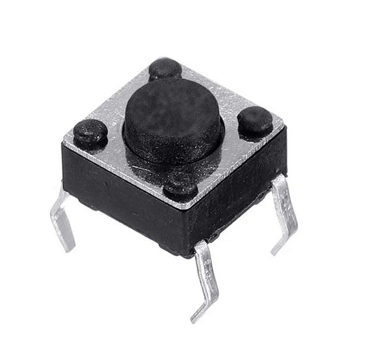 6X6X4.3mm MICRO SWITCH Tactile Push Button 4 leg – Main Store