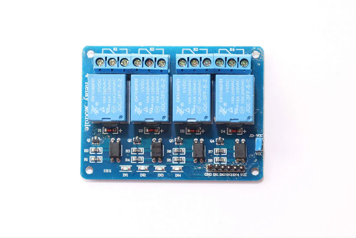 5V FOUR 4 Channel Relay Module With Optocoupler – Main Store