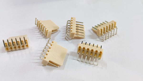 6 Pin RMC 2510 male right angle Connector 2.54MM pitch – Main Store