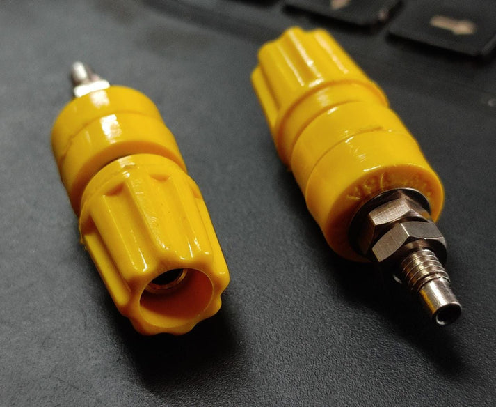 SE503 Yellow female Banana Jack Socket 15A Plug Connector – Main Store