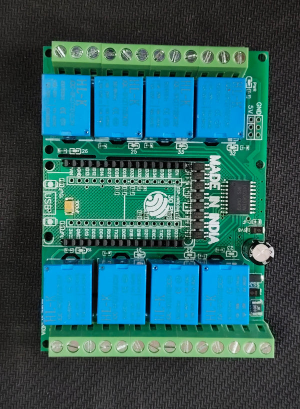 8 Channel Relay Board FOR ESP32 DEVKIT V1 5V – Main Store